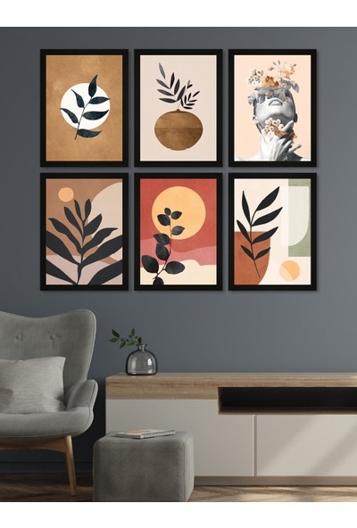 Wolawood 6 Parça Mdf Tablo Set