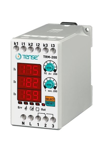 Tense Trm-200 Dijital Termik Röle Tense Trm-200 Dijital Termik Röle