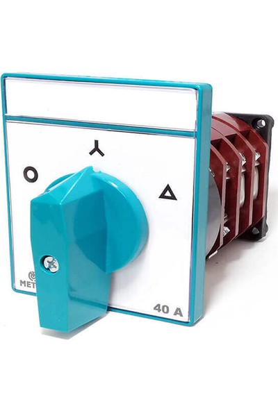 Metop Mt031-40a 3 Fazlı 40a Yıldız Üçgen Motor Şalter
