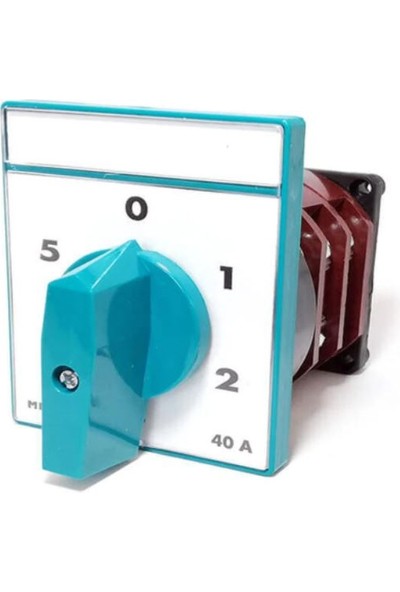 Metop Mt026-40a 1 Fazlı 40a 5 Kademeli Şalter