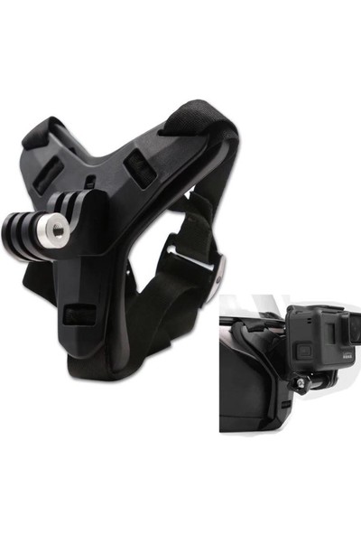 Motosiklet Kayak Kask Çene Kamera Tutucu Gopro Xiaomi Osmo Sjcam Motosiklet Kayak Kask Çene Kamera Tutucu Gopro Xiaomi Osmo Sjcam