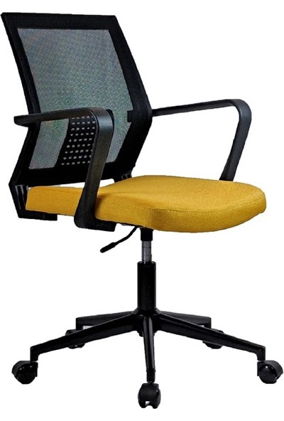 Sancak Mesh Çalışma Koltuğu Sarı Sancak Mesh Çalışma Koltuğu Sarı
