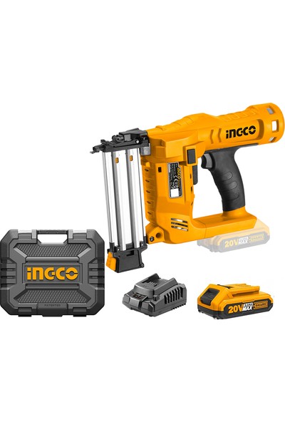 İngco Li-Ion Akülü Çivi Tabancası 20V 2.0AH