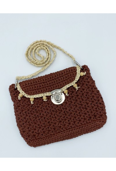 Karenda Alice El Örgüsü Kadın Omuz Çantası