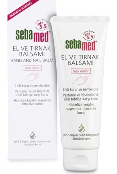 Sebamed Nemlendirici El ve Tirnak Balsam 10ML Sebamed Nemlendirici El ve Tirnak Balsam 10ML