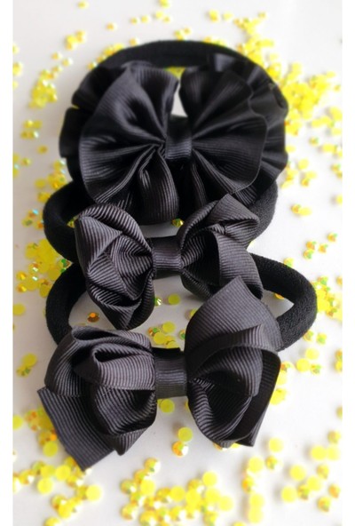 Sermin Şahinkaya Butikalben Siyah 3 Lü Tasarım Yumuşak Dokulu Çocuk Saç Bandı Saç Bantı Sermin Şahinkaya Butikalben Siyah 3 Lü Tasarım Yumuşak Dokulu Çocuk Saç Bandı Saç Bantı