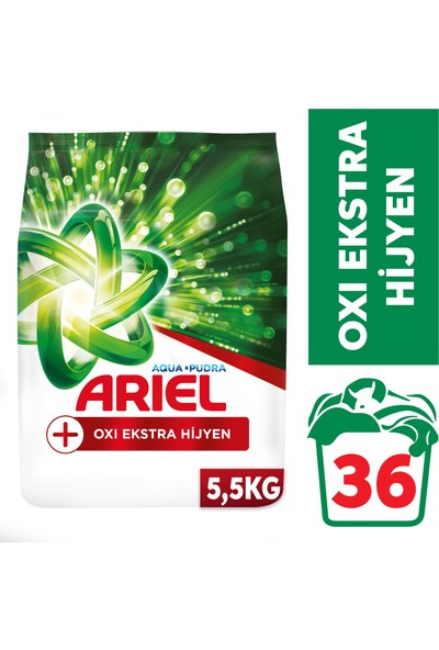 Ariel Toz Oxi Ekstra Hijyen 5,5 kg