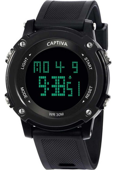 Captiva Digital 30 mt Suya Dayanıklı Işıklı Alarmlı Kronometreli Takvimli Slikon Kordonlu Çoçuk Kol Saati Captiva Digital 30 mt Suya Dayanıklı Işıklı Alarmlı Kronometreli Takvimli Slikon Kordonlu Çoçuk Kol Saati