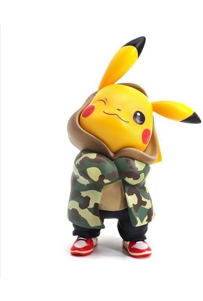 Sinley 15 cm. Kamuflaj Pikachu Anime Bebek Modeli Süsleme Oyuncakları (Yurt Dışından) Sinley 15 cm. Kamuflaj Pikachu Anime Bebek Modeli Süsleme Oyuncakları (Yurt Dışından)