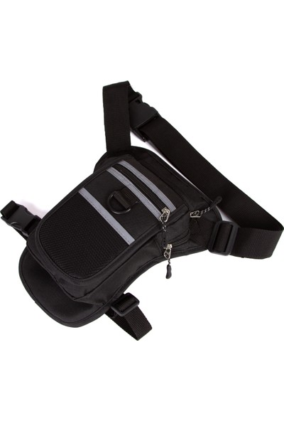 Kindfox Motorsiklet Bisiklet Bel ve Bacak Çantası 3 Bölmeli Kindfox Motorsiklet Bisiklet Bel ve Bacak Çantası 3 Bölmeli