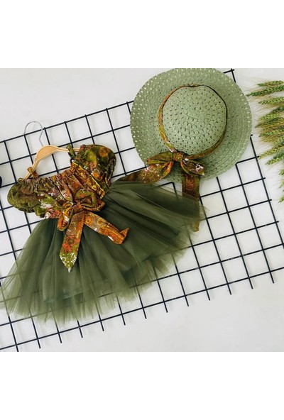 Fenomen Kids Şapkalı Elbise