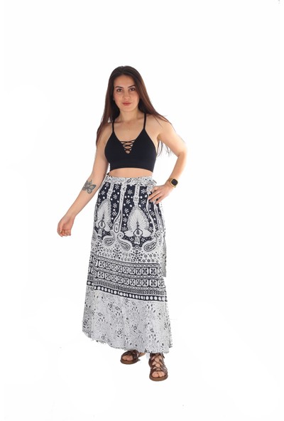 Otantik Textile Kadın Etnik Otantik Yazlık Uzun Keten Anvelop Bohem Salaş Etek Otantik Textile Kadın Etnik Otantik Yazlık Uzun Keten Anvelop Bohem Salaş Etek