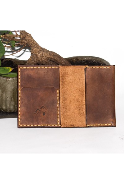 Craft And Luna El Yapımı Gerçek Deri Cüzdan - Istanbul