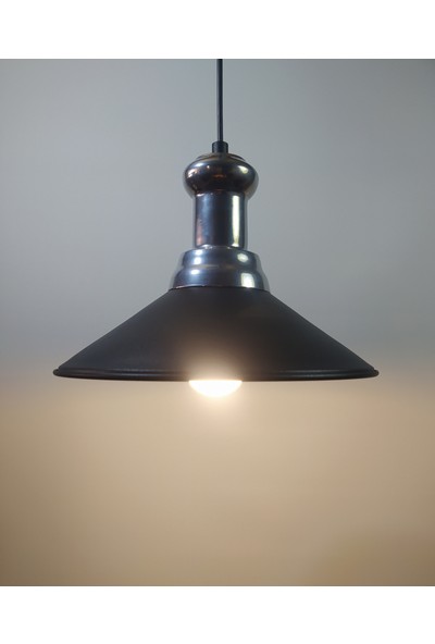Mylights Vintage Retro Rustik Siyah Metal Sakırkıt Avize 30 cm Mylights Vintage Retro Rustik Siyah Metal Sakırkıt Avize 30 cm
