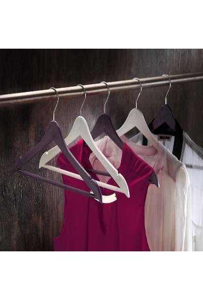 Ahşap Desenli Askı 6 Lı-