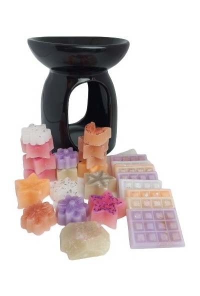 Luba Buhardanlık ve Kokulu Mum 25 Adet Soya Wax Luba Buhardanlık ve Kokulu Mum 25 Adet Soya Wax