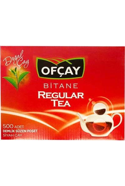 Ofçay Bitane Regular Demlik Poşet Çay 3,2 gr 500'lü