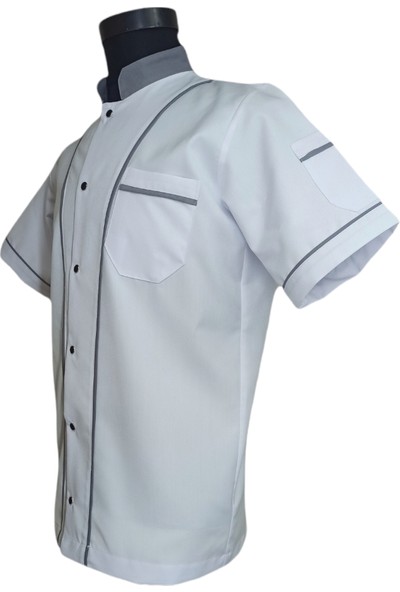 Gülperi Tekstil Aşçı Gömlek Kısa Kol