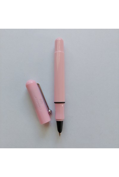 Jinhao Pocket Pembe Dolma Kalem Ef 0.38 mm Cep Tipi Jinhao Pocket Pembe Dolma Kalem Ef 0.38 mm Cep Tipi