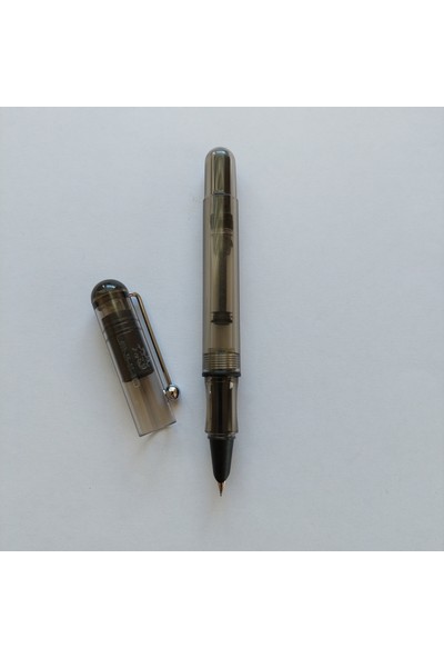 Jinhao Pocket Şeffaf Siyah Dolma Kalem Ef 0.38 mm Cep Tipi Jinhao Pocket Şeffaf Siyah Dolma Kalem Ef 0.38 mm Cep Tipi