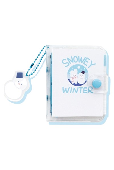 Mınkys Kawaii 10CM x 8cm Mini 3 Halka Gevşek Yaprak Cep Günlüğü Mınkys Kawaii 10CM x 8cm Mini 3 Halka Gevşek Yaprak Cep Günlüğü