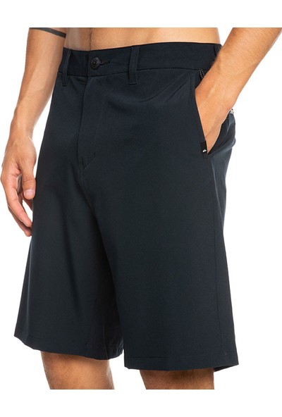 Quiksilver EQYWS03782 Oceanmade Union Amphibia Normal Bel Düz Siyah Erkek Şort