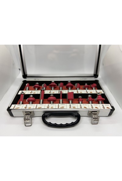 Kohertz Freze Bıçak Seti , 18'li 12 mm Pens Freze Bıçağı Seti Kohertz Freze Bıçak Seti , 18'li 12 mm Pens Freze Bıçağı Seti