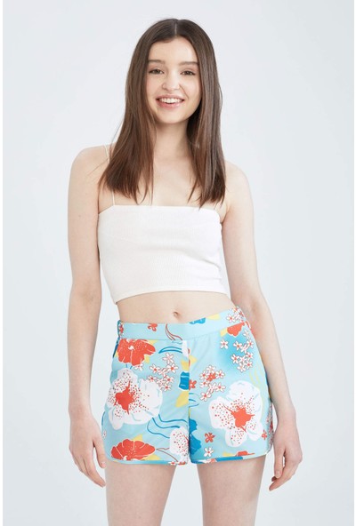 DeFacto Fall In Love Regular Fit Floral Mikro Yüzme ŞORTU W8228AZ22SM DeFacto Fall In Love Regular Fit Floral Mikro Yüzme ŞORTU W8228AZ22SM