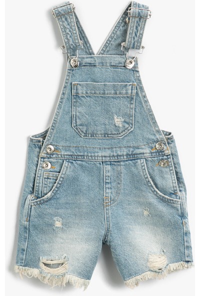 Koton Kot Tulum Askılı Pamuklu Kısa