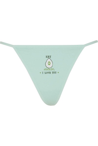 DeFacto Fall In Love Baskılı String KÜLOT X4378AZ22SM DeFacto Fall In Love Baskılı String KÜLOT X4378AZ22SM