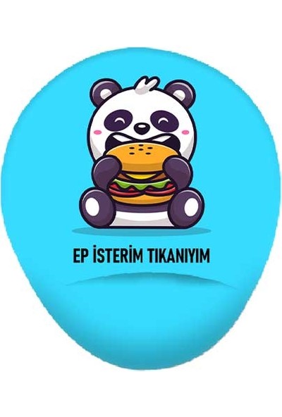 Gizeo Concept Ep Isterim Ep tikanayım Desenli Bilek Destekli Mouse Pad Gizeo Concept Ep Isterim Ep tikanayım Desenli Bilek Destekli Mouse Pad