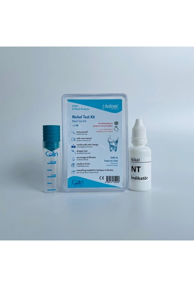 Testonic Nikel Test Kiti Testonic Nikel Test Kiti