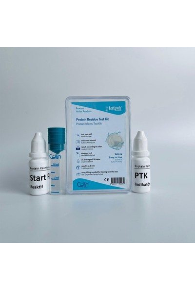 Testonic Protein Kalıntısı Test Kiti Testonic Protein Kalıntısı Test Kiti