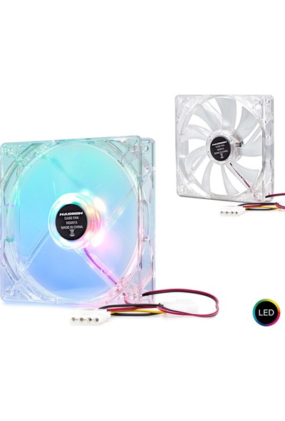 Hadron HDX1502(2513) Kasa Fanı Ledli 12CM Hadron HDX1502(2513) Kasa Fanı Ledli 12CM