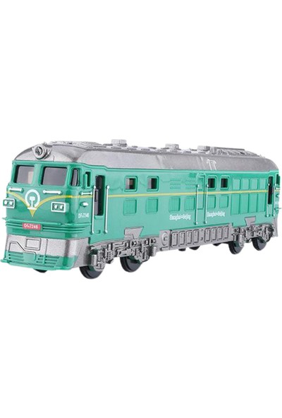 Best Life 1:87 Alaşımlı Buhar Lokomotif Çekiş Motoru Trenler Oyuncak Model ve Müzik Işık Yeşil (Yurt Dışından) Best Life 1:87 Alaşımlı Buhar Lokomotif Çekiş Motoru Trenler Oyuncak Model ve Müzik Işık Yeşil (Yurt Dışından)