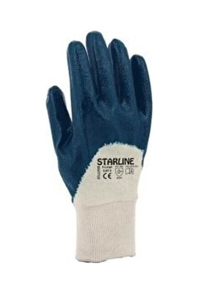 Starline Stl/lpkb Mavi Nitril Eldiven No:9 Starline Stl/lpkb Mavi Nitril Eldiven No:9