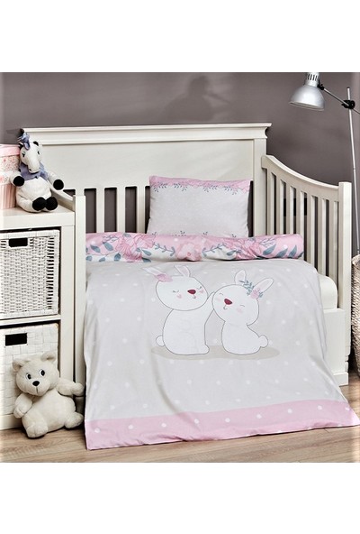 Charlotte Bebek Nevresim Takımı Elegant Rabbıt Charlotte Bebek Nevresim Takımı Elegant Rabbıt