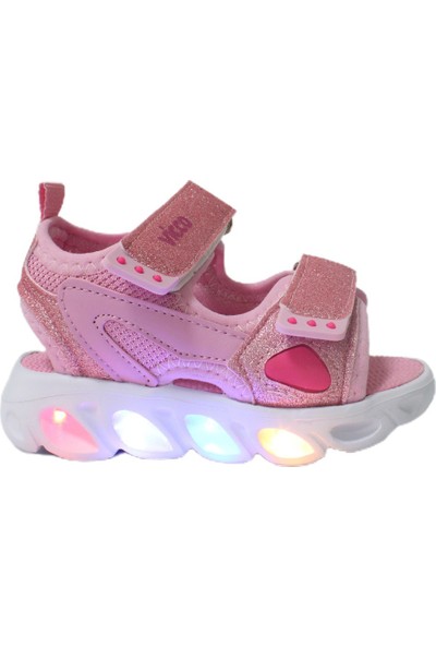 Vicco Roy Işıklı Bebek Sandalet Pembe