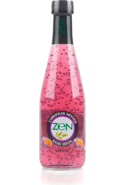 Zen Basıl Çarkıfelek Aromalı Meyve Suyu 330 ml*1 Adet Zen Basıl Çarkıfelek Aromalı Meyve Suyu 330 ml*1 Adet