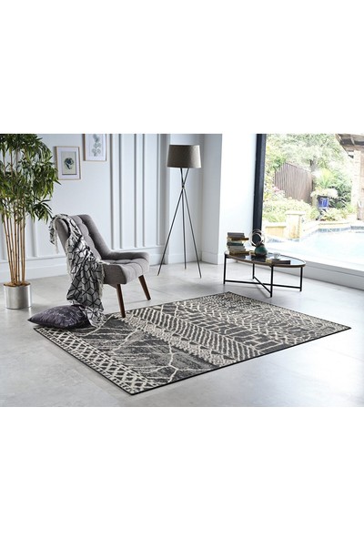 Deco Natural 11842 Yeni Yüksek Kalite Modern Antitoz Yıkanabilir Siyah Salon Halısı Deco Natural 11842 Yeni Yüksek Kalite Modern Antitoz Yıkanabilir Siyah Salon Halısı