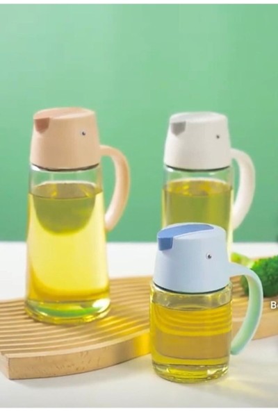 Safestore Cam Şişe Yağdanlık Otomatik Kapaklı 630 ml Safestore Cam Şişe Yağdanlık Otomatik Kapaklı 630 ml