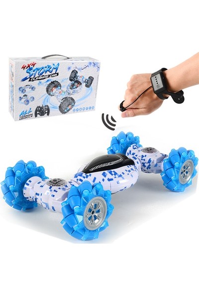 Dake 1825-10 Rc Araba 4WD Dublör Araba Jest Indüksiyon Büküm Off-Road Araç Mavi Tekerlekli - Mavi (Yurt Dışından) Dake 1825-10 Rc Araba 4WD Dublör Araba Jest Indüksiyon Büküm Off-Road Araç Mavi Tekerlekli - Mavi (Yurt Dışından)