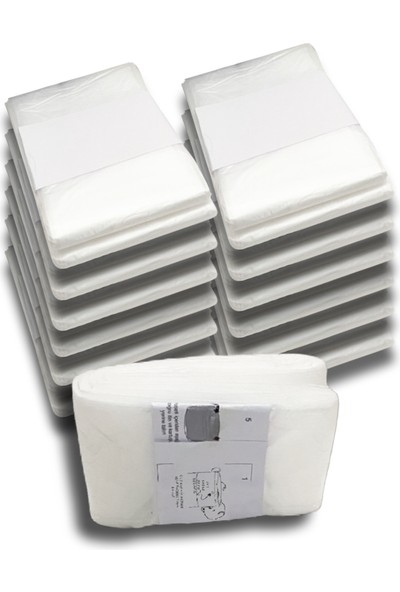 Korbell 16L Uyumlu Yerli Çöp Poşeti - 13 Paket - 6500 Bez Kapasiteli - 3