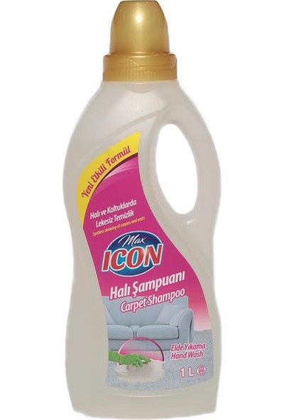 Icon Halı ve Koltuklarda Lekesiz Temizlik 1 Lt Icon Halı ve Koltuklarda Lekesiz Temizlik 1 Lt