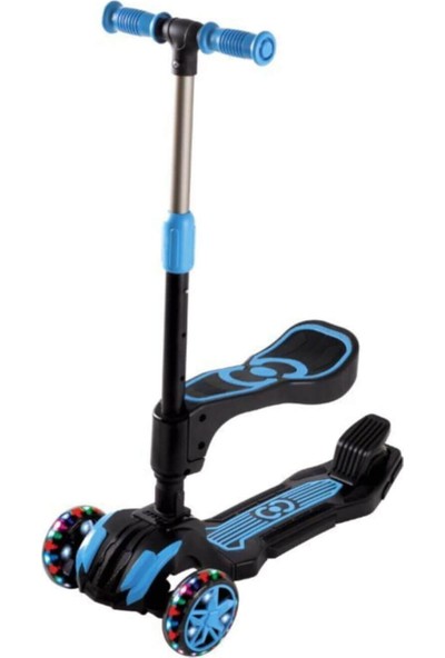 Cool Wheels Combo Oturaklı Scooter Mavi Cool Wheels Combo Oturaklı Scooter Mavi