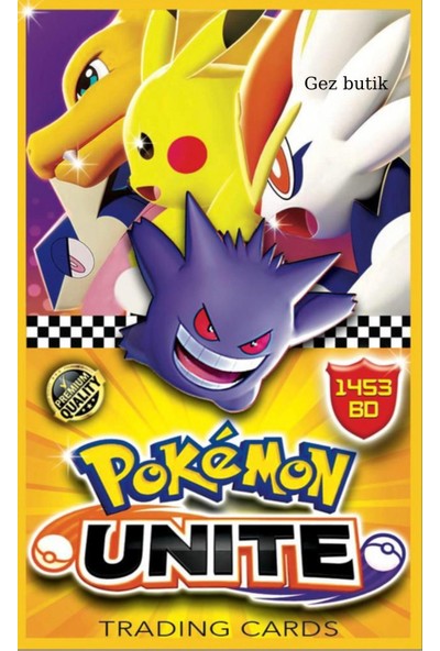 Troya Toys Pokemon Unıte Efsane Seri Maxi Boy 400'LÜ Oyun Kartları