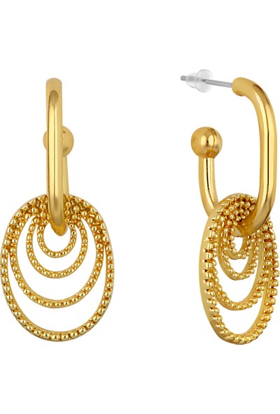 Royal Club De Polo Barcelona Kadın Altın Küpe