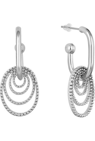 Royal Club De Polo Barcelona Kadın Gümüş Küpe