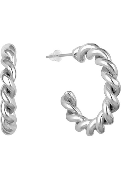 Royal Club De Polo Barcelona Kadın Gümüş Küpe