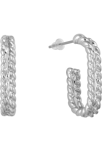 Royal Club De Polo Barcelona Kadın Gümüş Küpe